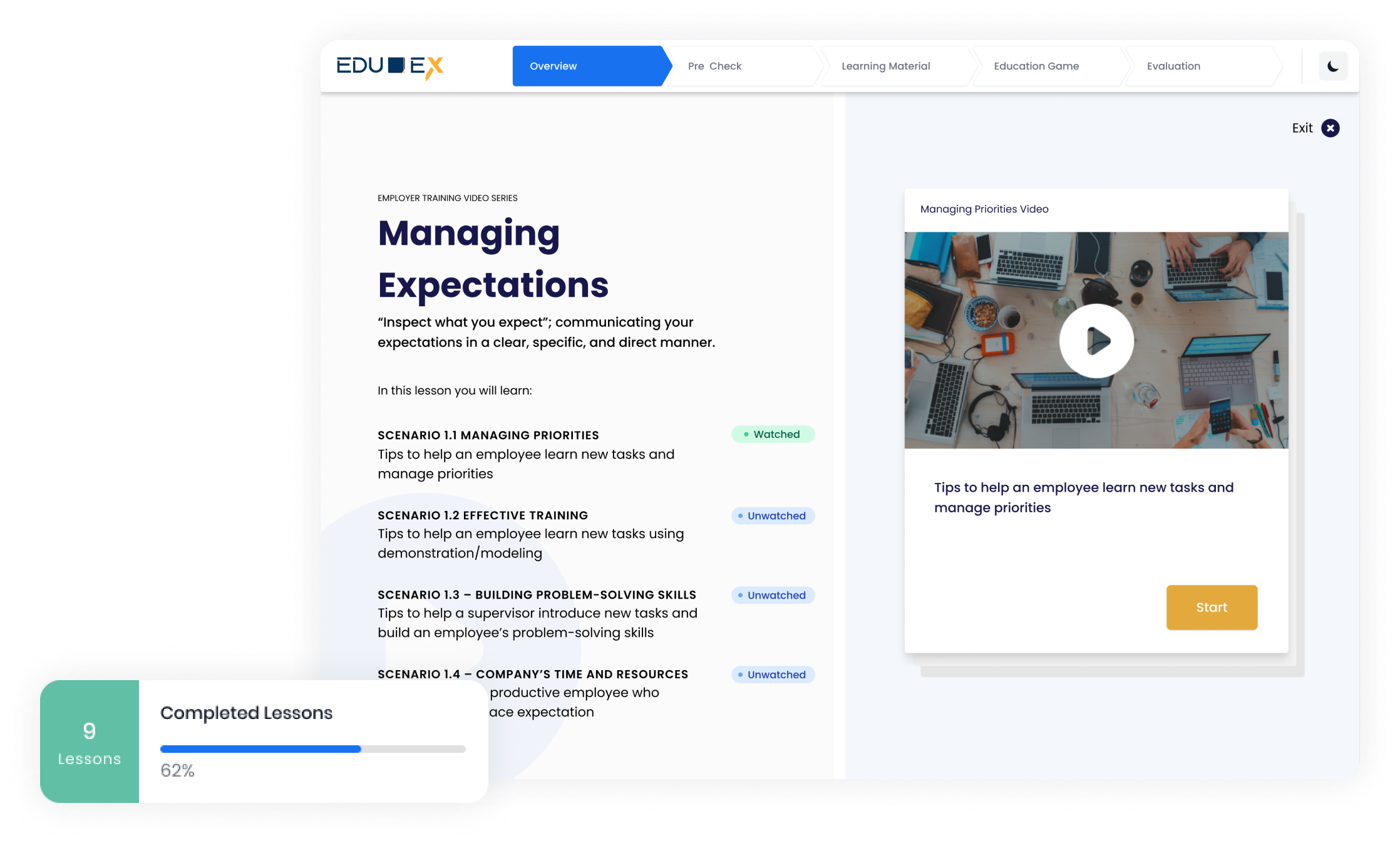 Edu-Ex | Interactive Online Learning for All