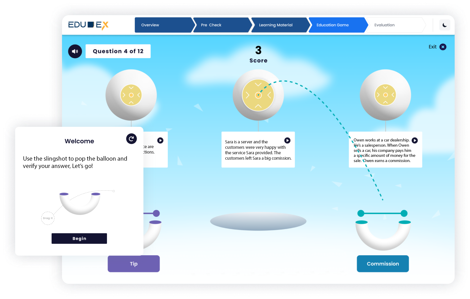 Edu-Ex | Interactive Online Learning for All